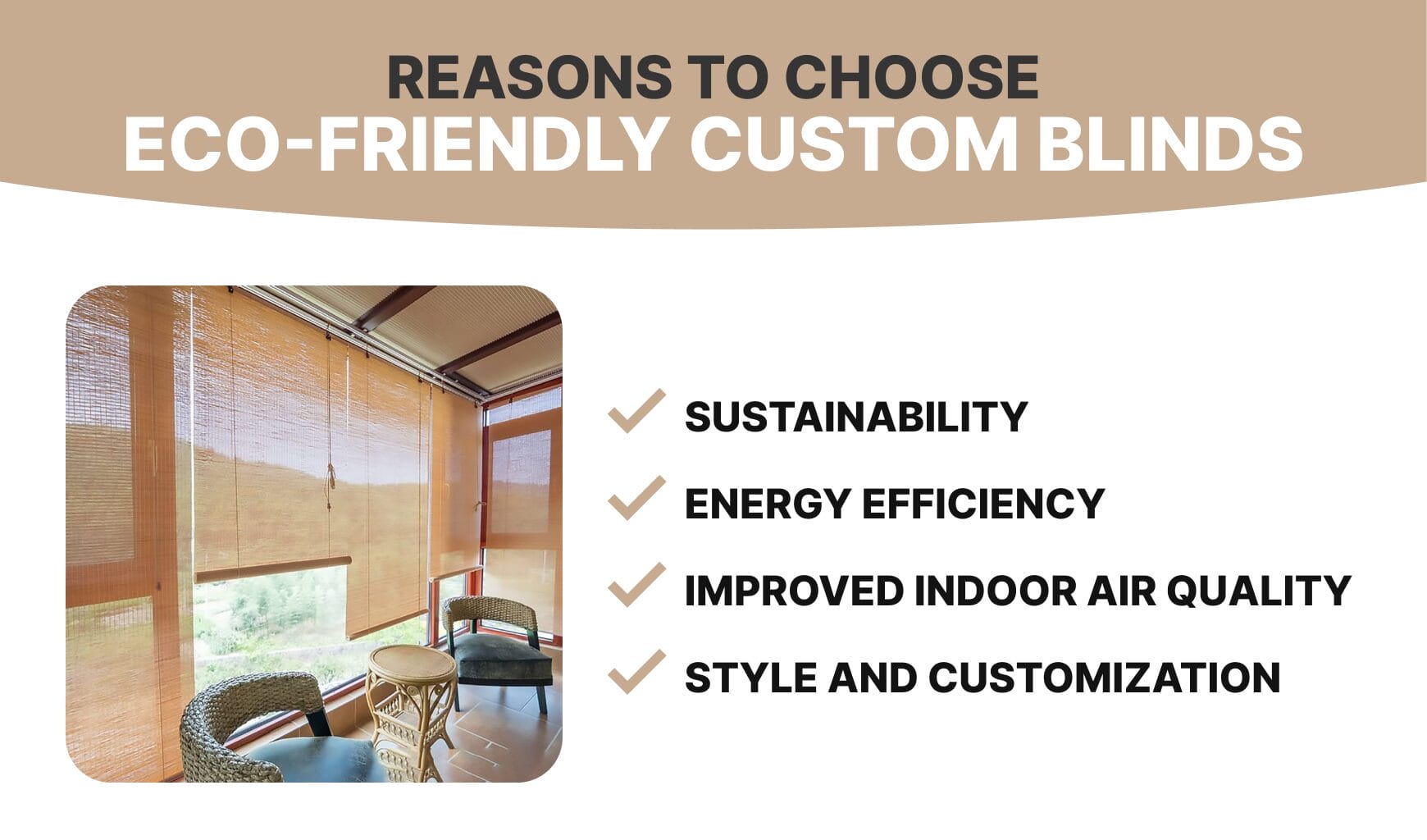 Eco-Friendly Custom Blinds: Good for the Earth and Your Home